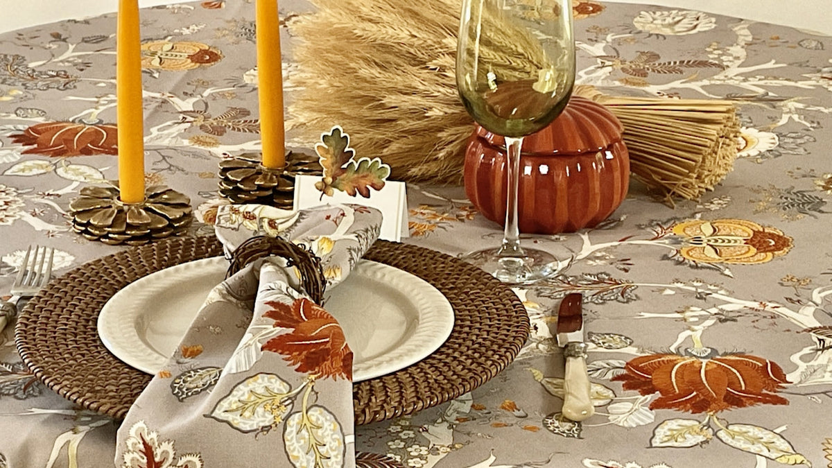 The Thanksgiving Table Collection | Amelie Michel Table Linens