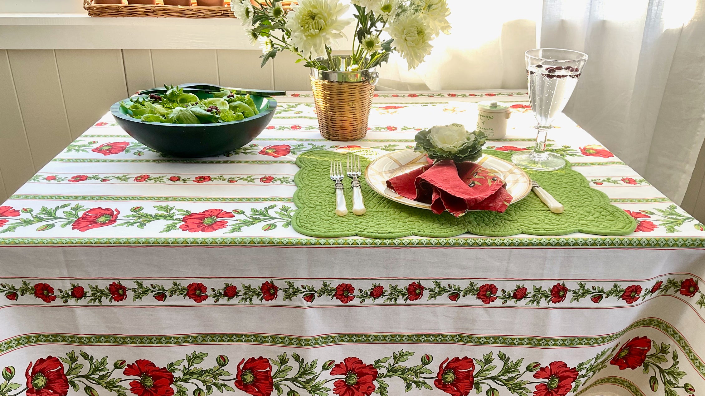 European & French Tablecloths | Amelie Michel French Table Linens