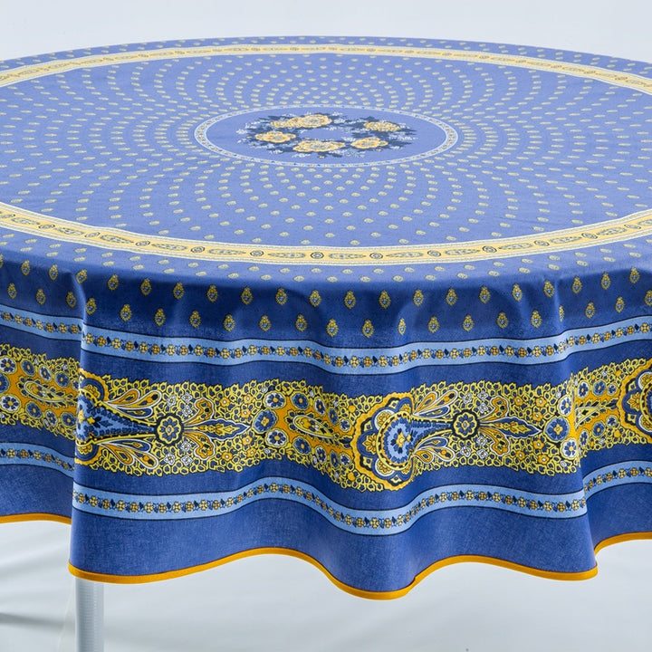 Coated French Tablecloth | Provence Bastide | Amelie Michel