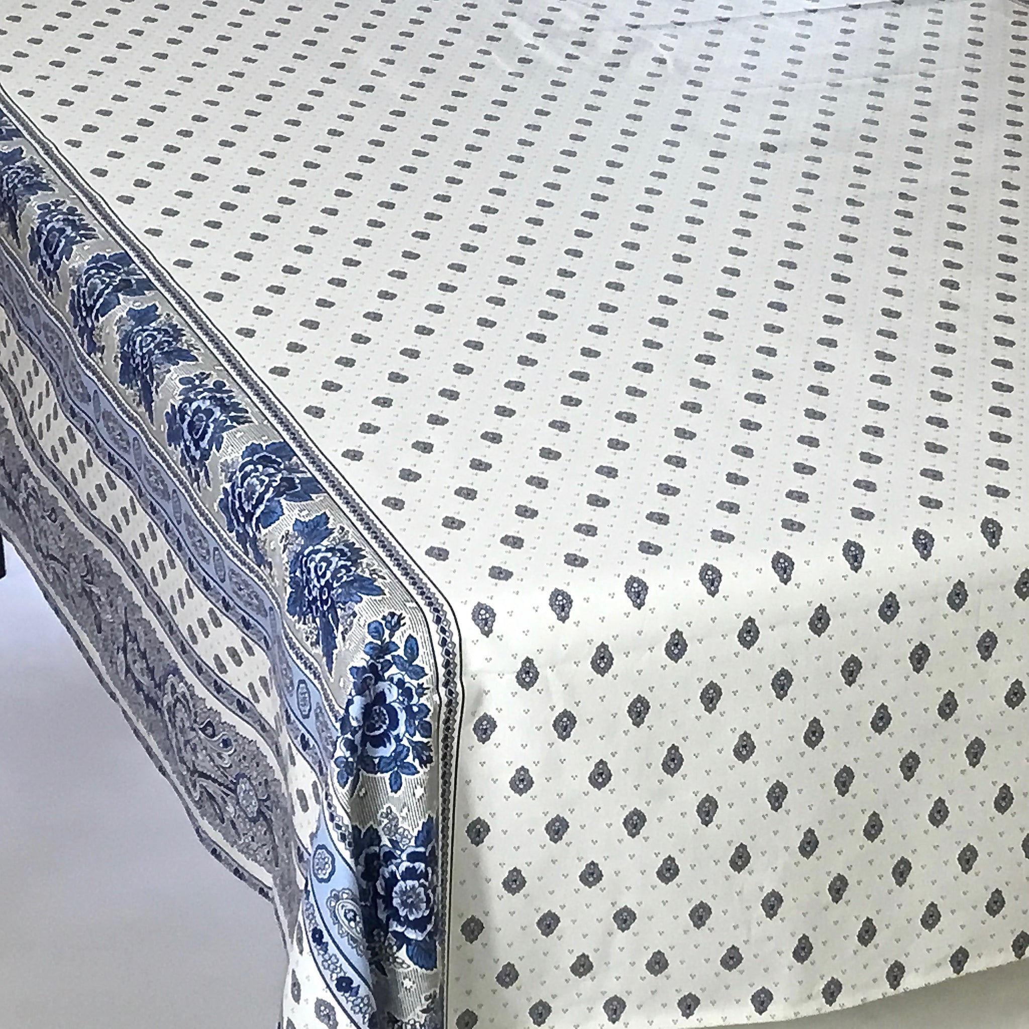 Coated French Tablecloth | Provence Bastide | Amelie Michel